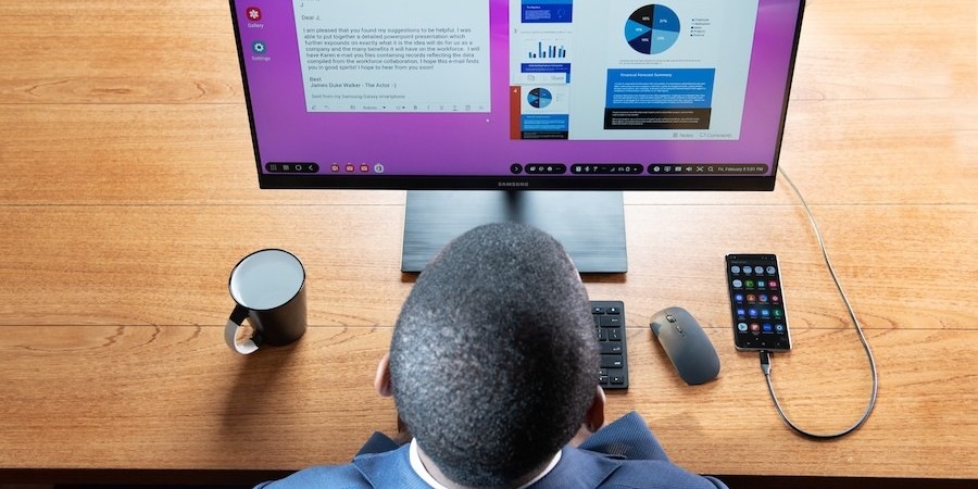 Work from Home with Samsung Dex | Samsung Business Singapore