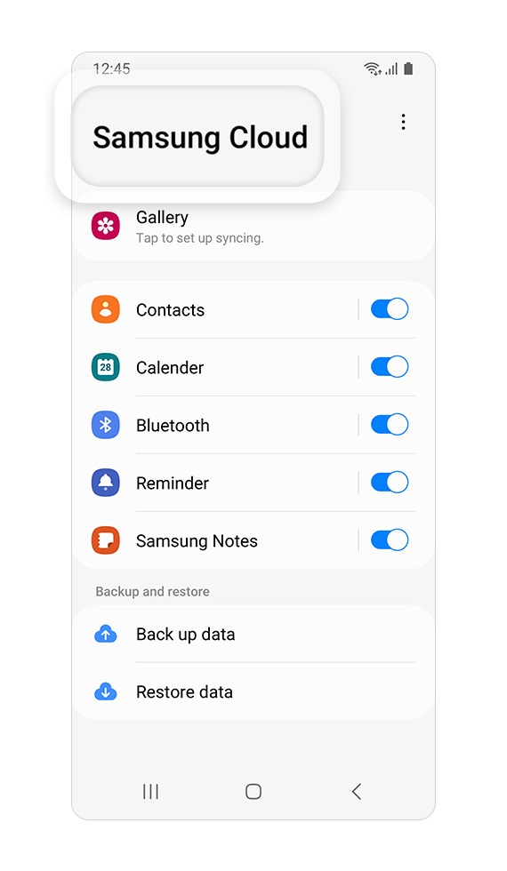 Samsung Cloud | 手機應用程式與服務 | 三星電子 香港