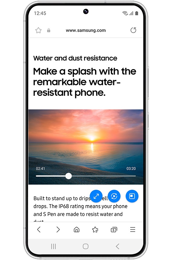 Samsung Internet | 手機應用程式與服務 | 三星電子 香港