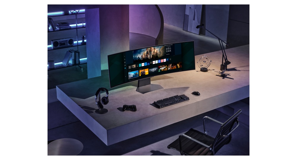 Samsung Odyssey OLED G9 World's first 49-inch OLED Dual QHD Ultra-Wide ...