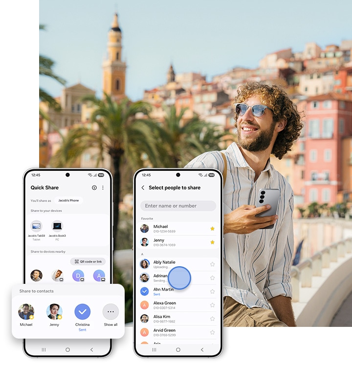 Quick Share | Apps & Services | Samsung HK_EN