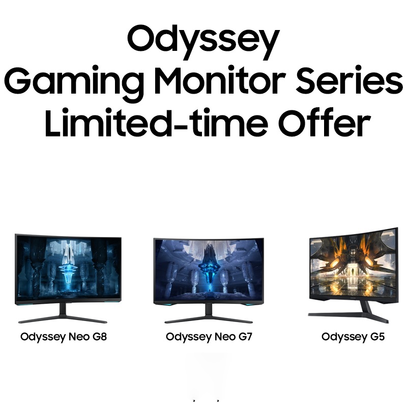 Odyssey Gaming Monitor Series – Limited-time Offer | Samsung Hong Kong