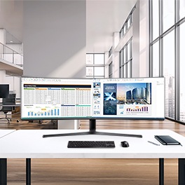 Curved, Flat & Business Monitors | Samsung Business Gulf
