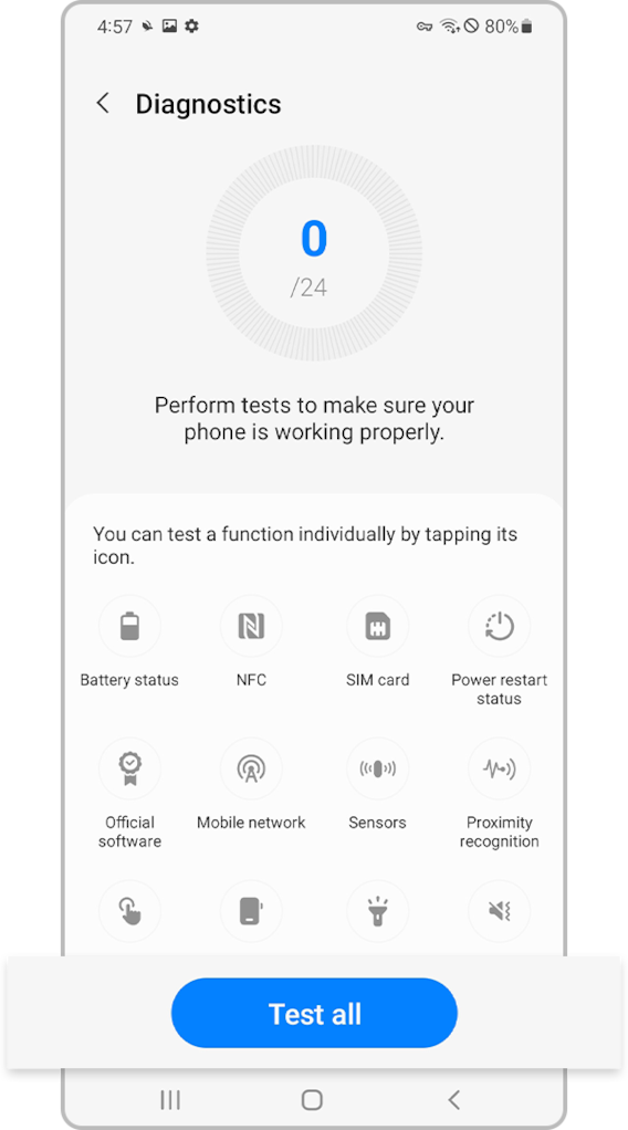How to use Diagnostics in the Samsung Members app on your Galaxy device ...