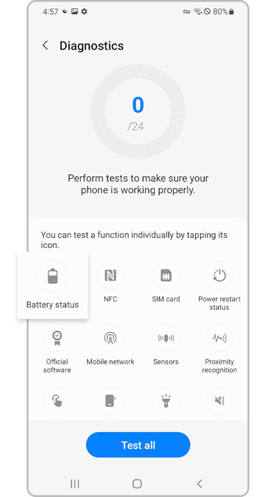 How to use Diagnostics in the Samsung Members app on your Galaxy device ...