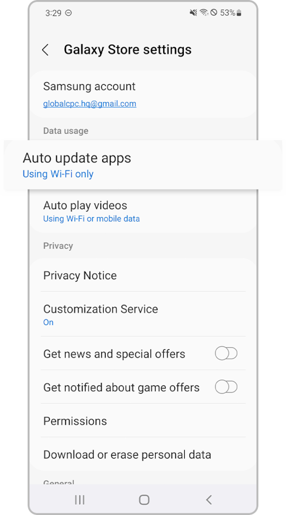 How to update Play Store and Galaxy Store apps on your Galaxy phone ...