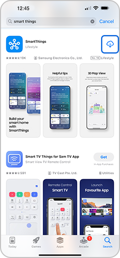 How to install and use the SmartThings app on my iPhone | Samsung UK