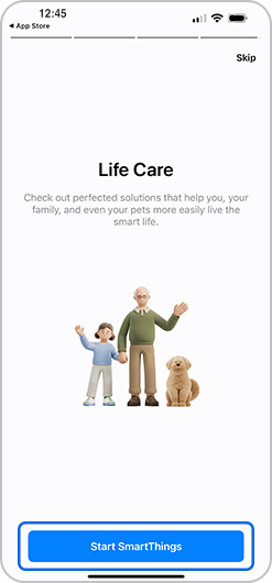 How to install and use the SmartThings app on my iPhone | Samsung UK