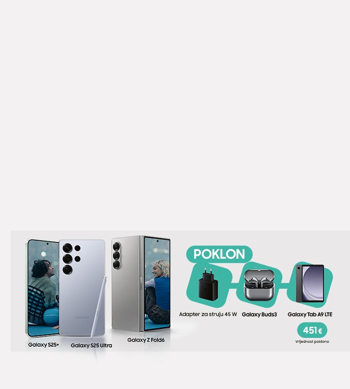 Ti biraš, mi poklanjamo | Samsung Hrvatska