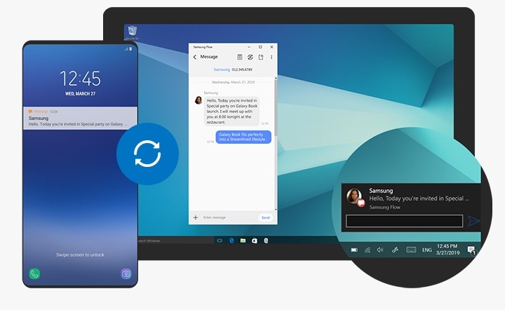 Samsung Flow | Apps & Services | Samsung Indonesia