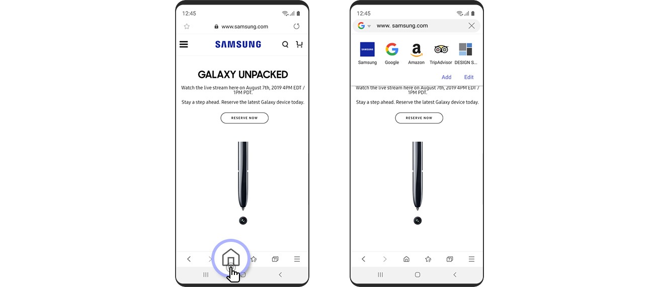 Samsung Internet | Aplikasi & Layanan | Samsung Indonesia