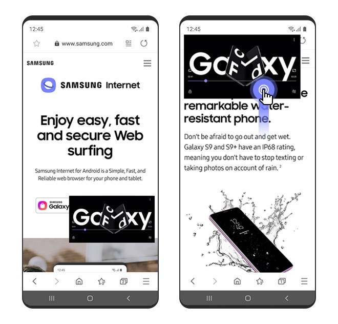 Samsung Internet | Aplikasi & Layanan | Samsung Indonesia