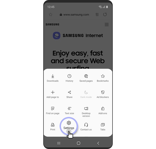 Samsung Internet | Aplikasi & Layanan | Samsung Indonesia