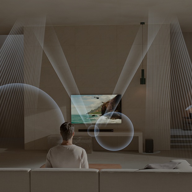 Immersive Sound with Q-series Soundbar | Samsung Indonesia