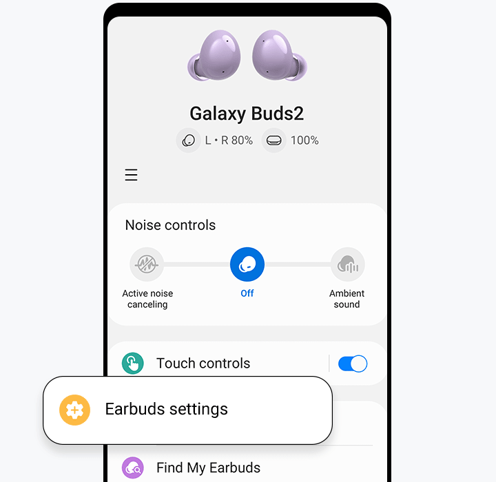 Earphone Samsung Galaxy Buds2 Graphite | Samsung Indonesia