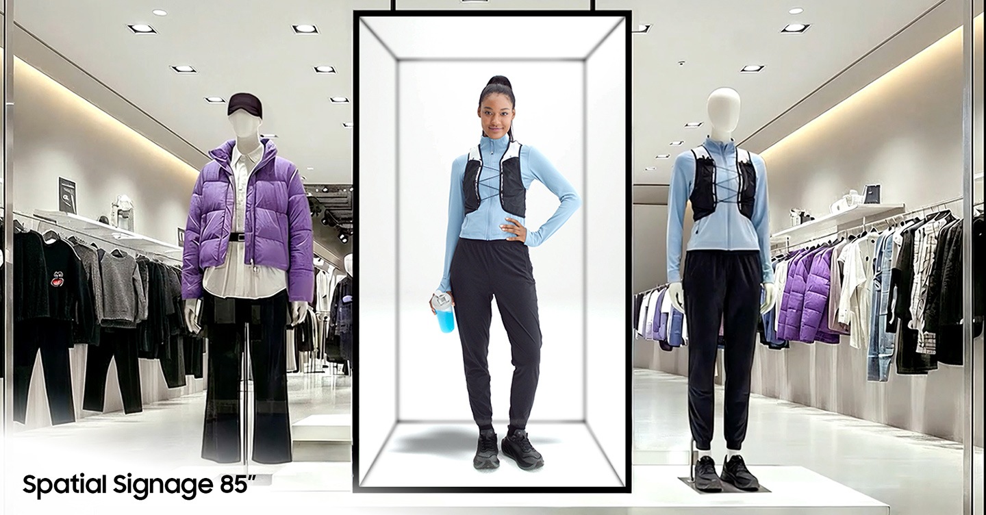 Bagaimana Samsung B2B Display dengan 3D Spatial Signage 85 ...
