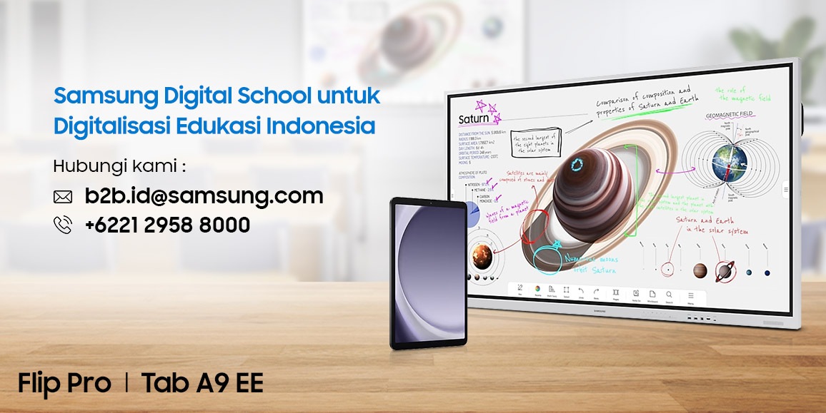 Smart Learning: Transformasi Pendidikan Bersama Samsung B2B | Samsung Business Indonesia