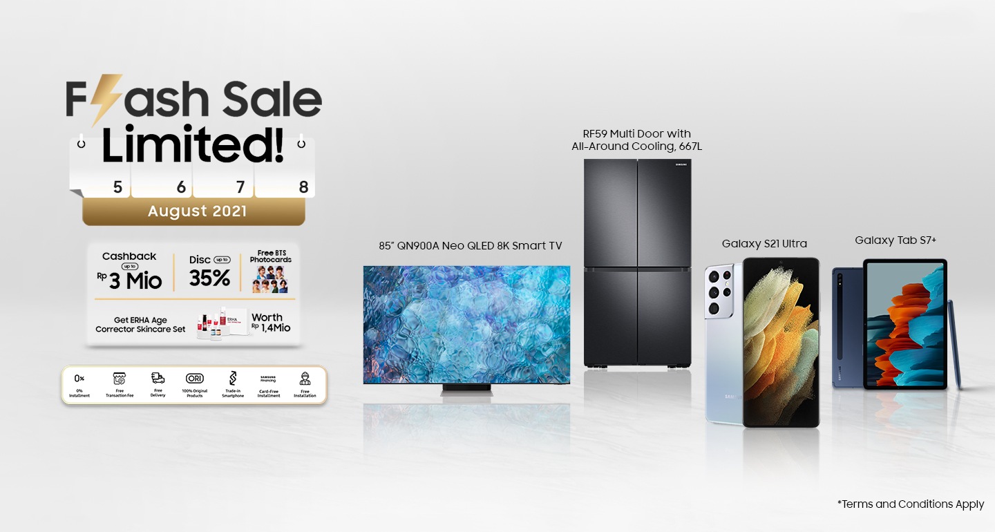 Flash Sales Promo | Samsung Indonesia | Samsung Indonesia