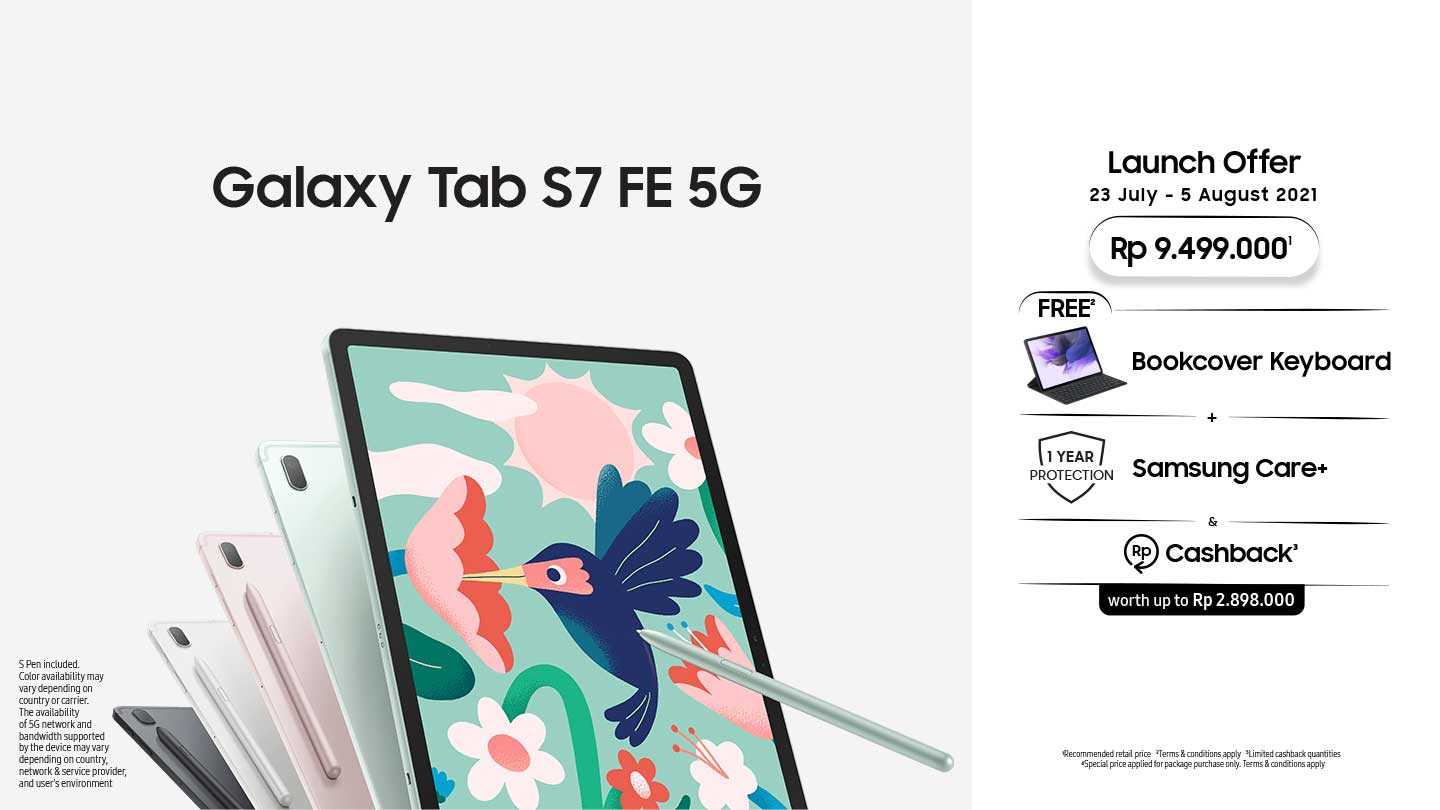 Launch Galaxy Tab S7 FE | Samsung Indonesia | Samsung Indonesia
