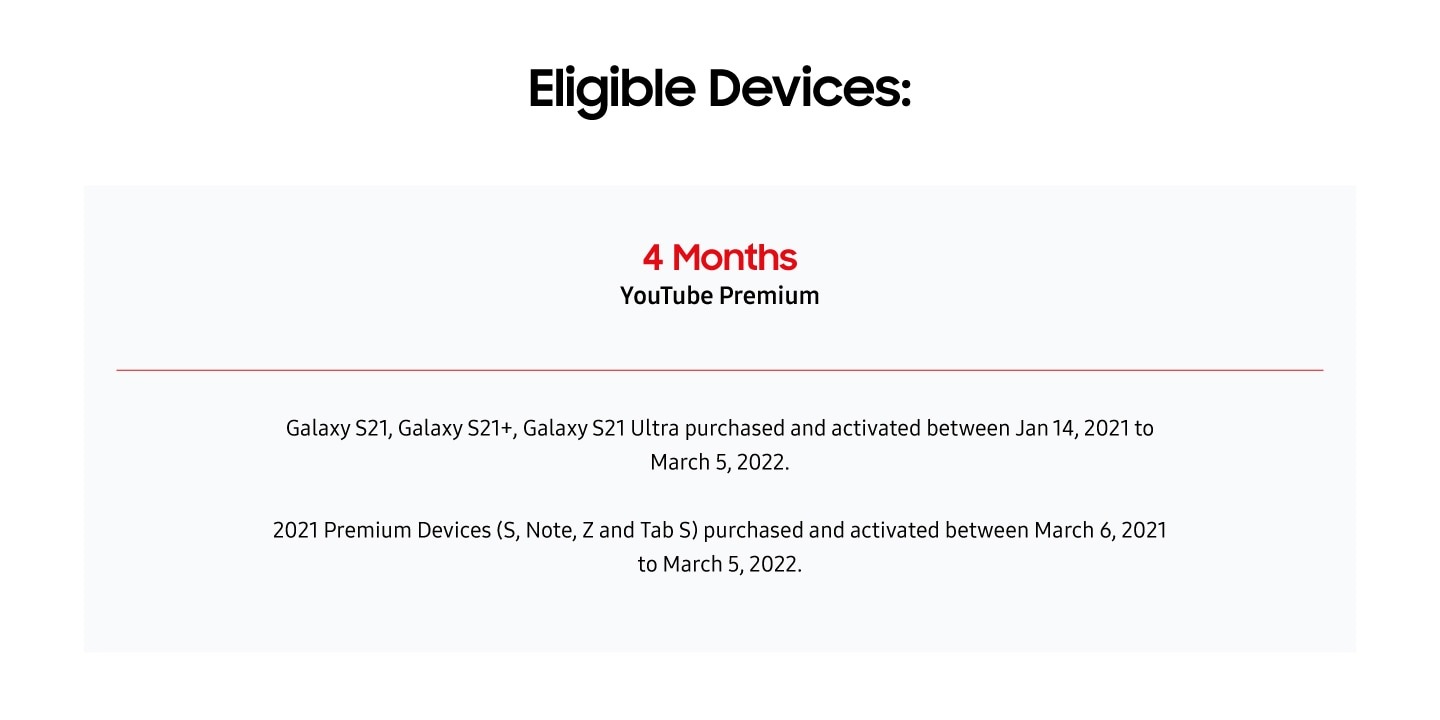Youtube Premium Free Trial for Samsung Galaxy devices | Samsung Indonesia