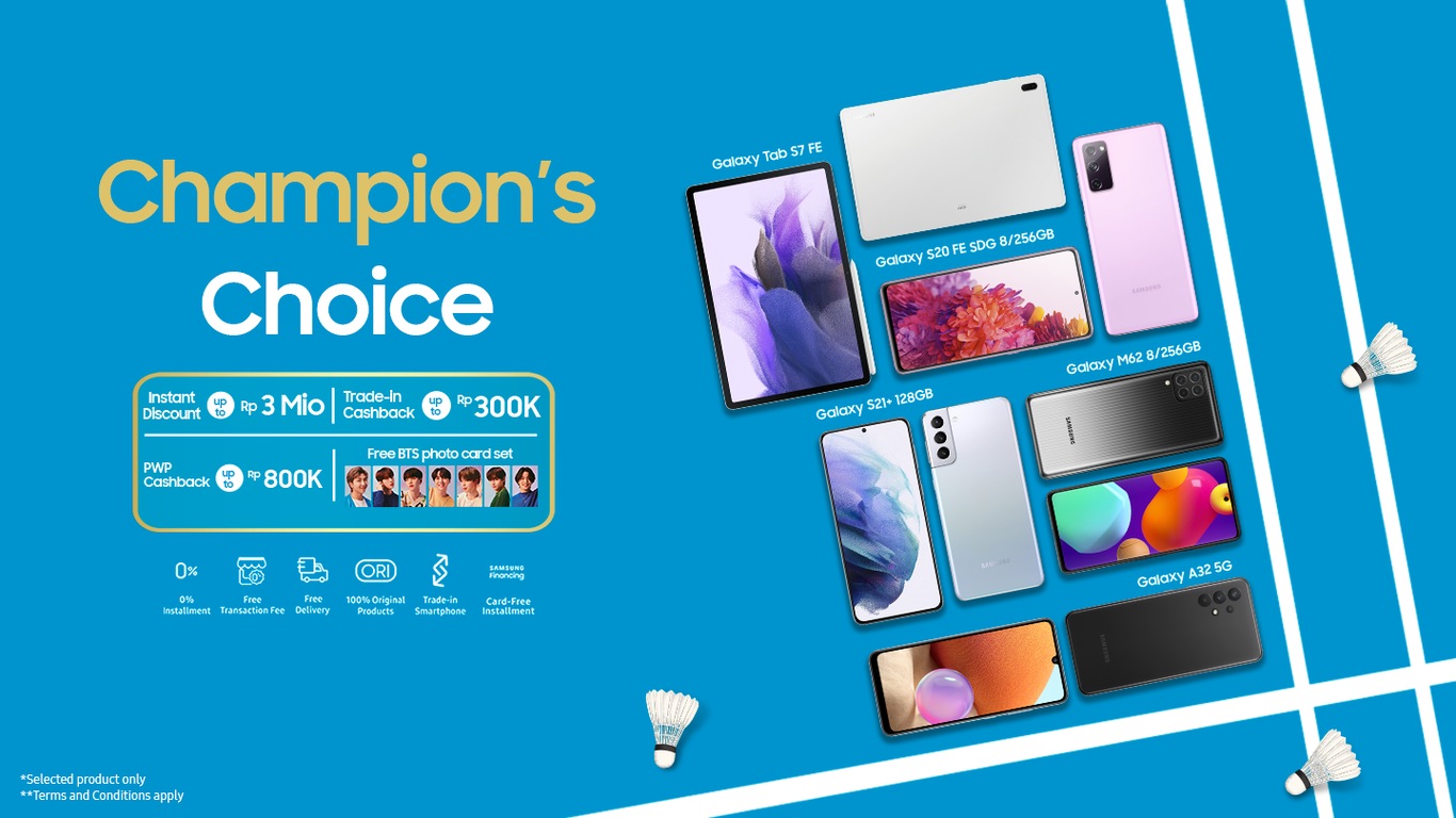 Champions Choice | Samsung Indonesia | Samsung Indonesia