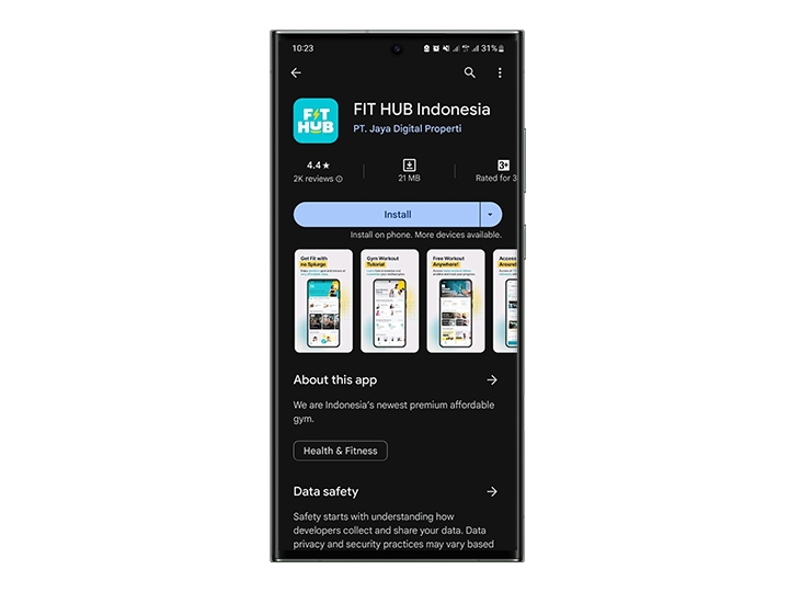 Galaxy Fitness Membership | Samsung Indonesia