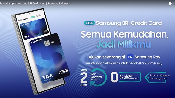 Apply Samsung BRI Credit Card: Welcome Bonus hingga 1jt Poin | Samsung ...