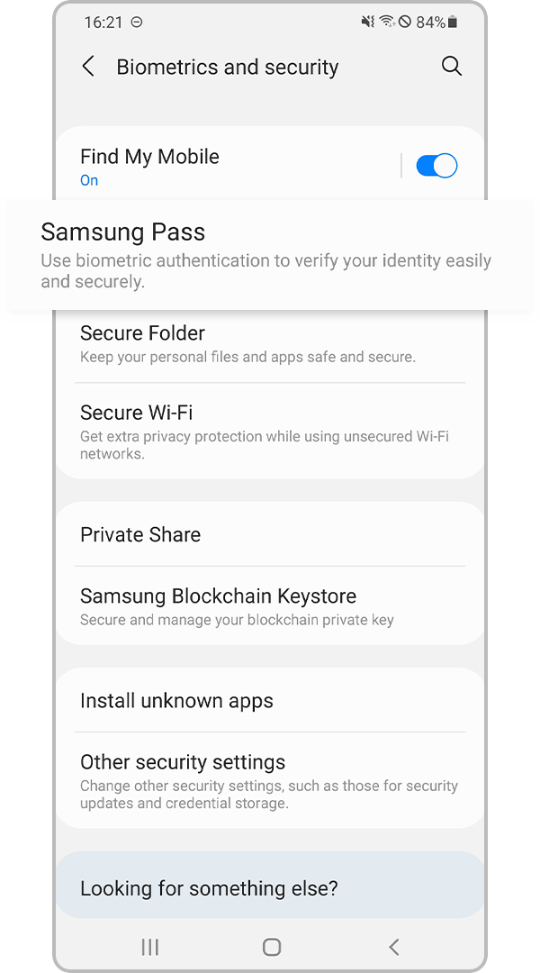 Cara mengatur dan menggunakan Samsung Pass di ponsel Galaxy Anda