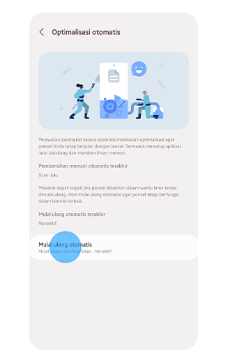 Bagaimana cara mengoptimalkan perangkat Galaxy Anda secara otomatis