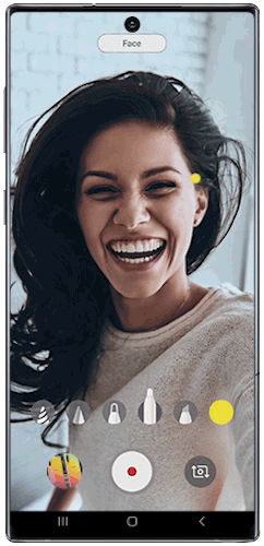 How to use the AR Doodle feature in Note10 | Samsung Ireland