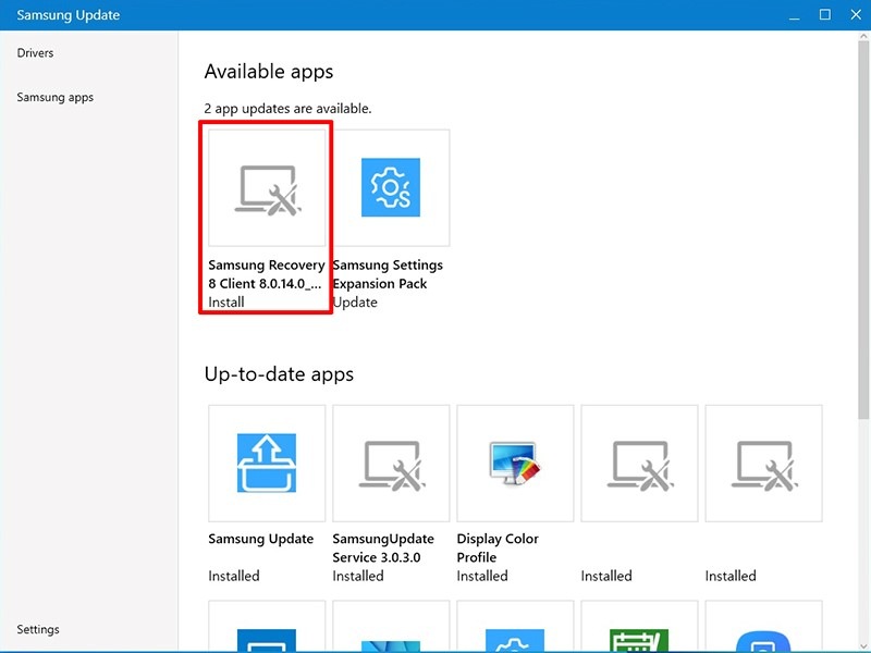 How to install and update software using the Samsung Update Samsung ...