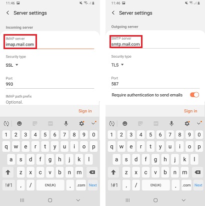 How do I use the Samsung email app? | Samsung Ireland