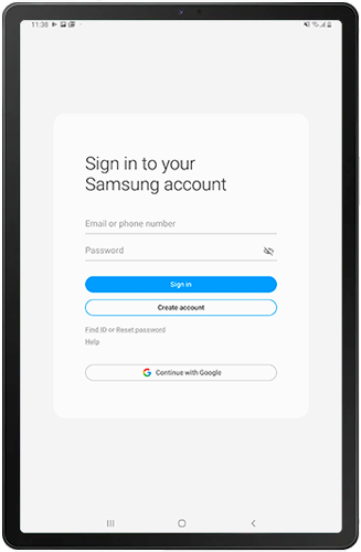 Different methods to unlock the Galaxy Tab | Samsung Ireland