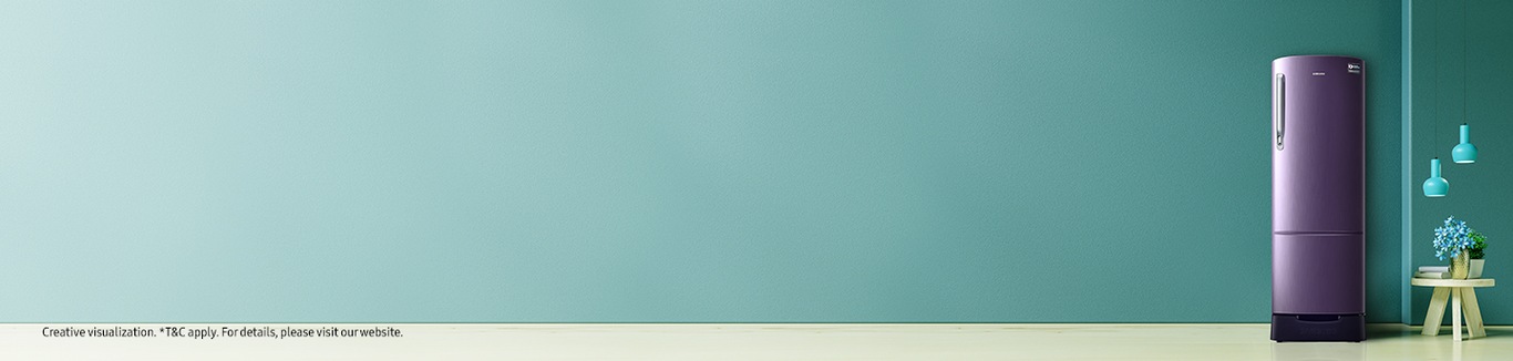 Single Door Refrigerators - Price & Specs | Samsung India