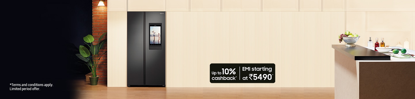 Side By Side Refrigerators - Price & Specs | Samsung India