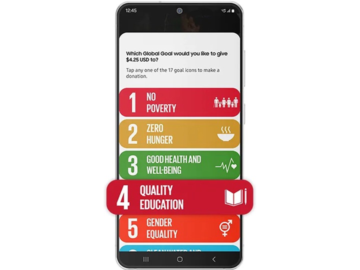 Samsung Global Goals | Apps & Services | Samsung India