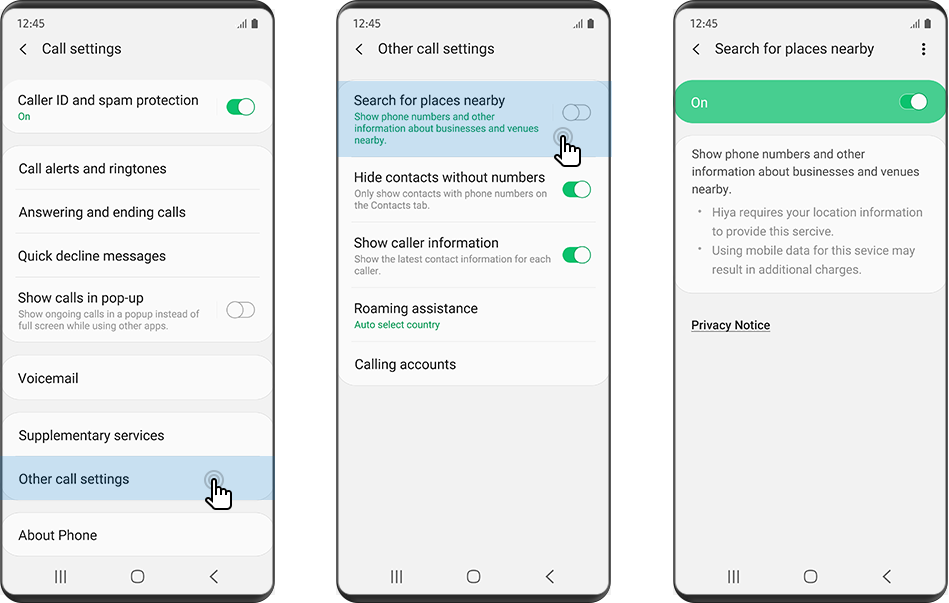 Smart Call | Apps & Services | Samsung IN