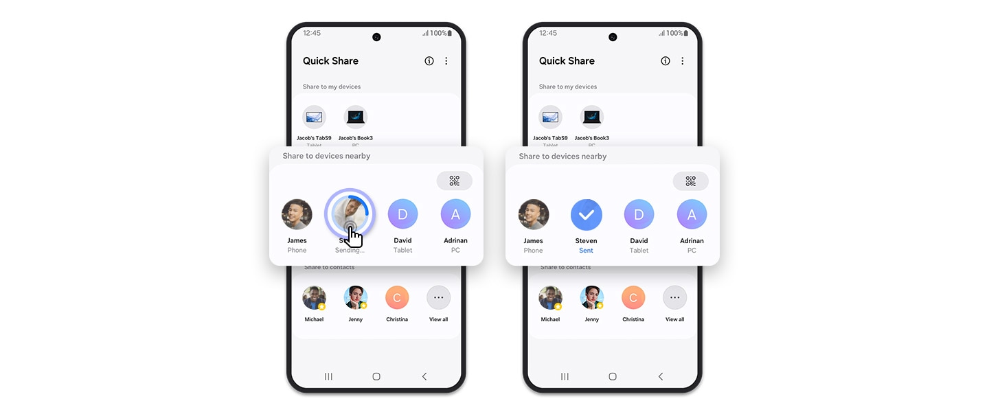 Quick Share | Apps and Services | Samsung India