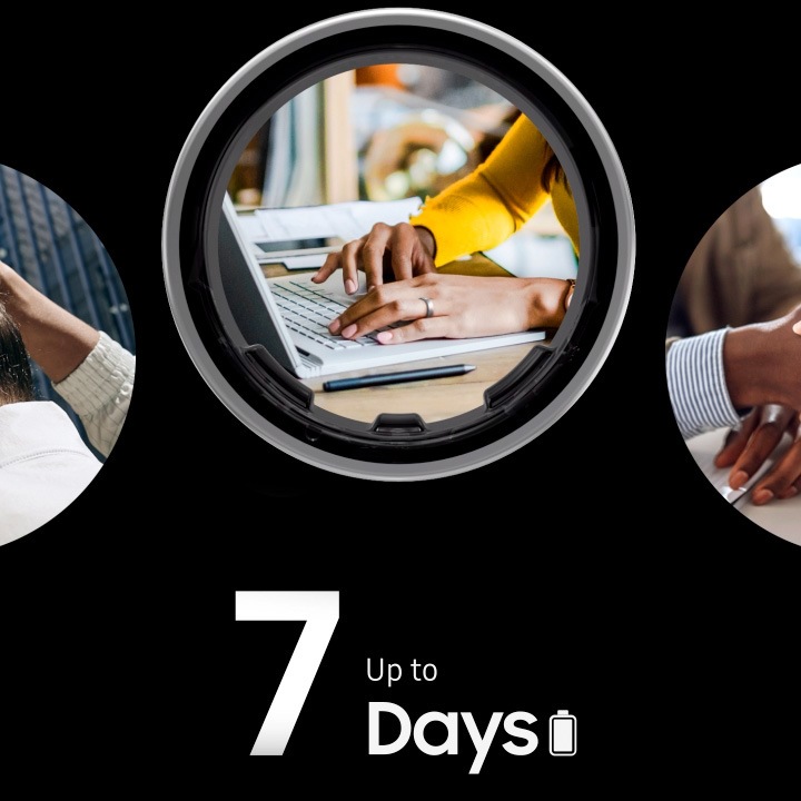 Galaxy Ring Titanium-Black Size 12| Smart Ring | Samsung India