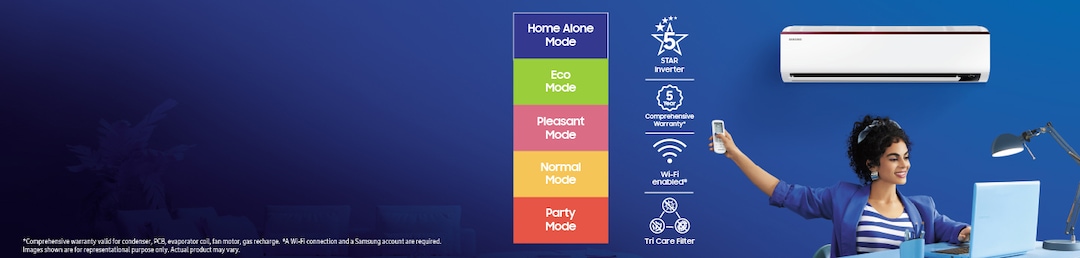 Air Conditioners | Inverter & Home AC | Samsung India