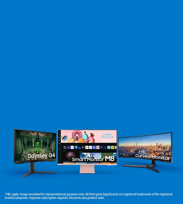 Monitors | Desktops Computer LED Screens | Samsung India