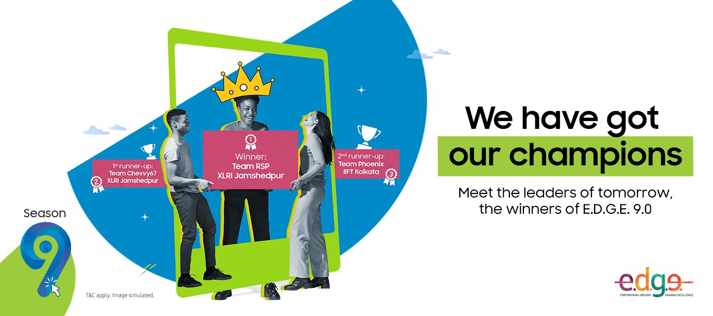 Samsung E.D.G.E Season 9 - Registrations open | Samsung India