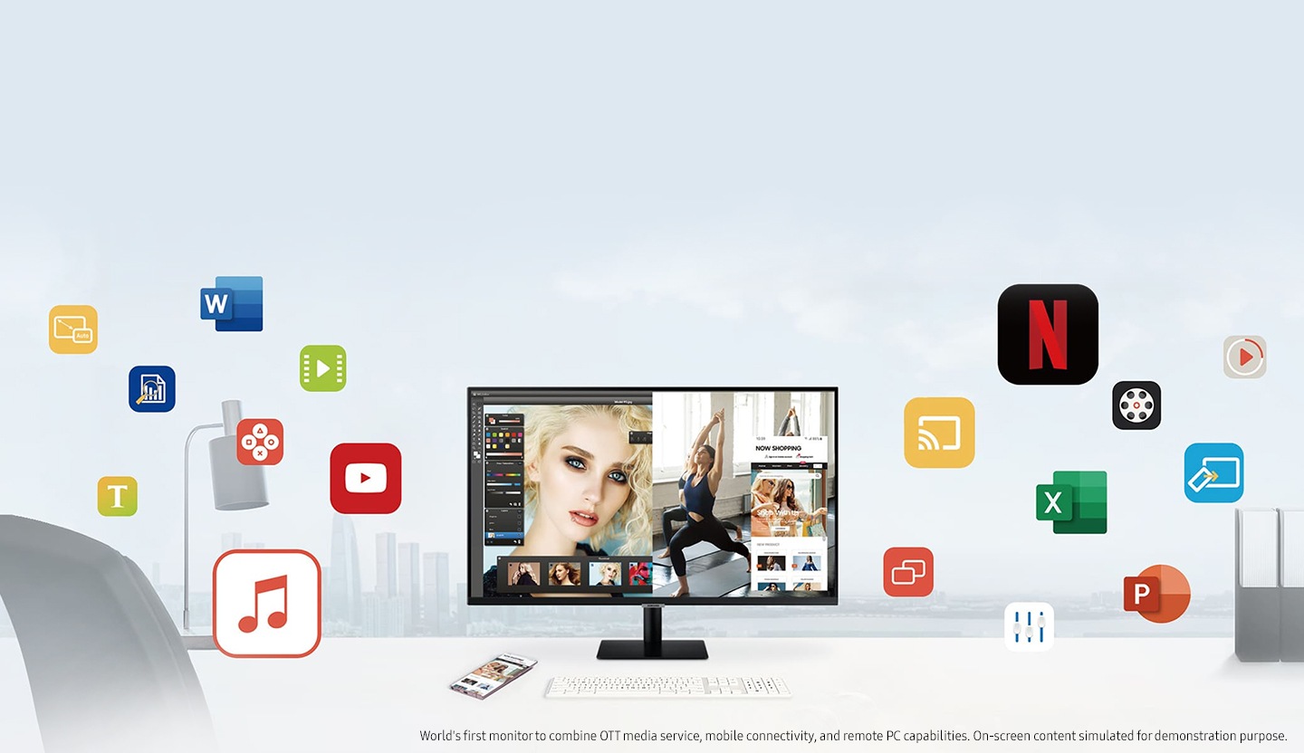 Smart Monitors- World's First Do-it All Screen | Samsung India