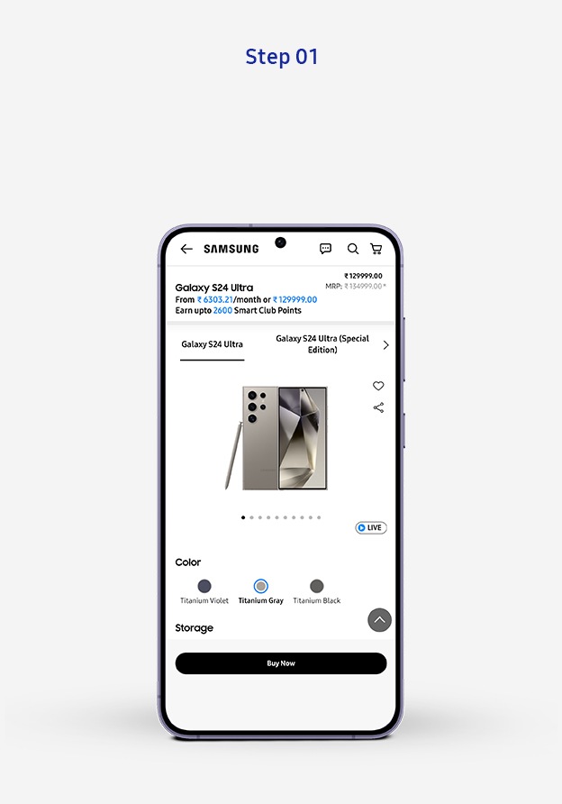 Samsung Finance+: 5 easy steps to Finance your smartphone | Samsung India