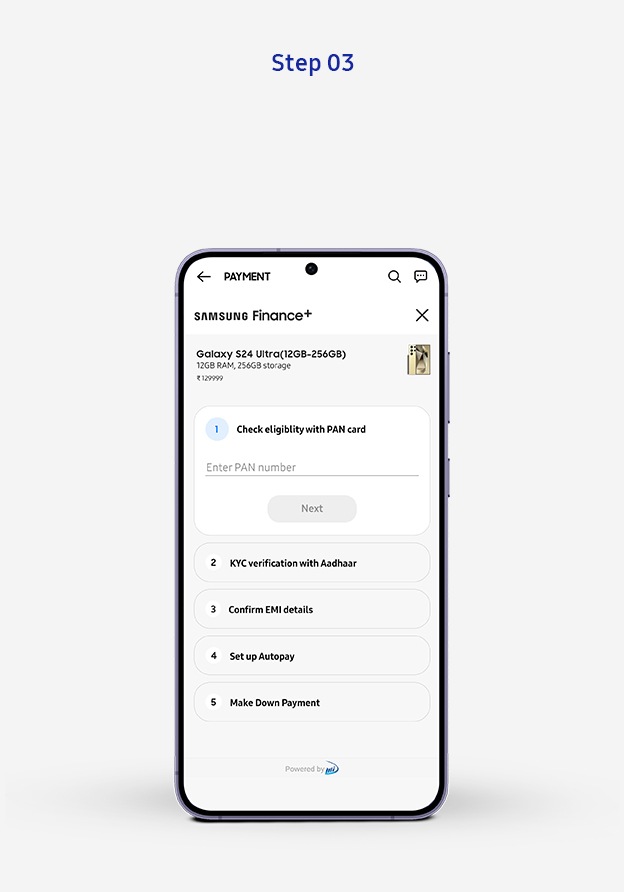 Samsung Finance+: 5 easy steps to Finance your smartphone | Samsung India