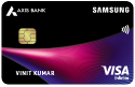 Samsung Axis Bank Credit Card - Get Exclusive Benefits | Samsung India