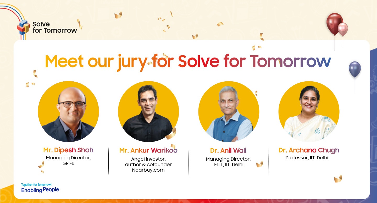 Solve For Tomorrow - Design The Future | Samsung India