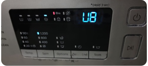 How to fix UE / UB error in Samsung Washing Machine? | Samsung India
