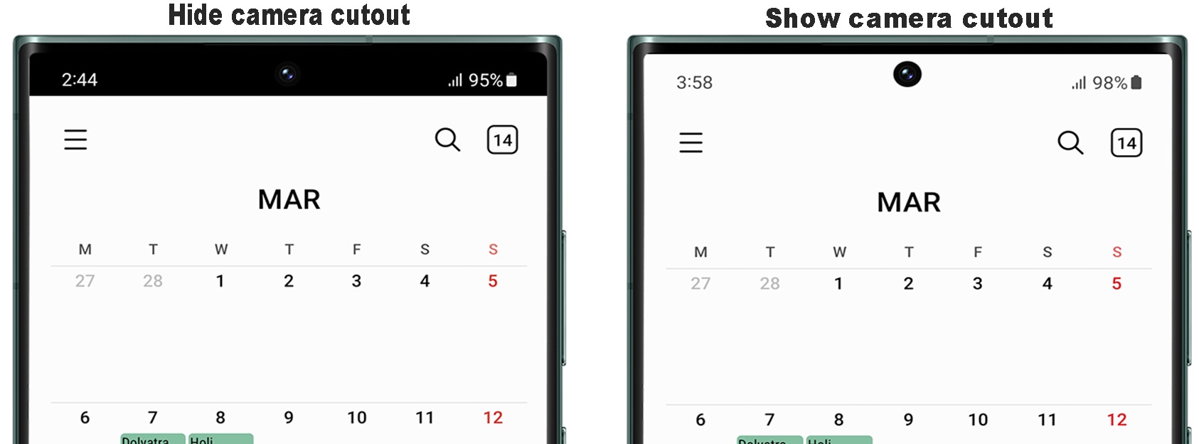 How to use camera cutout in Galaxy Smartphones | Samsung India