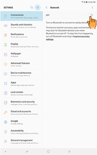 Galaxy Tab S4: Connect to Bluetooth Devices | Samsung India